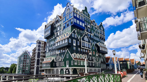 Zaandam, une ville faites de briques Lego